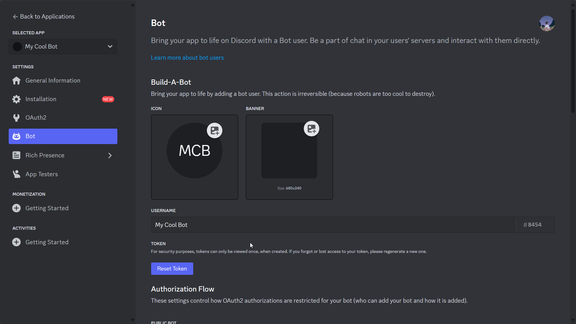 Creating your first bot - Discode Documentation Creating your first bot - Discode Documentation