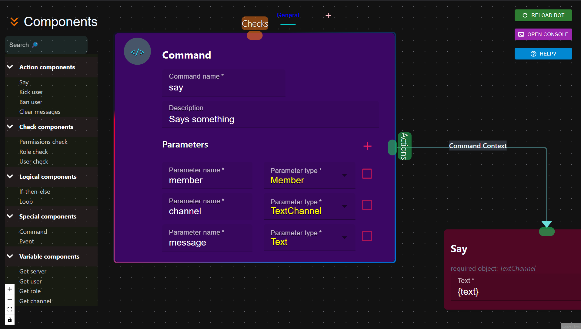 Parameters - Discode Documentation